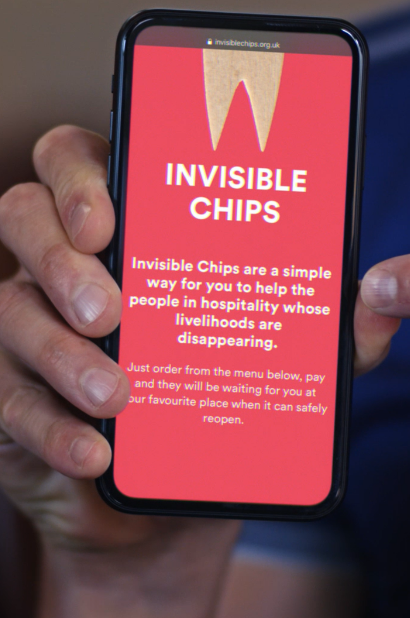 Hospitality Action launches 'Invisible Chips' initiative - CODE