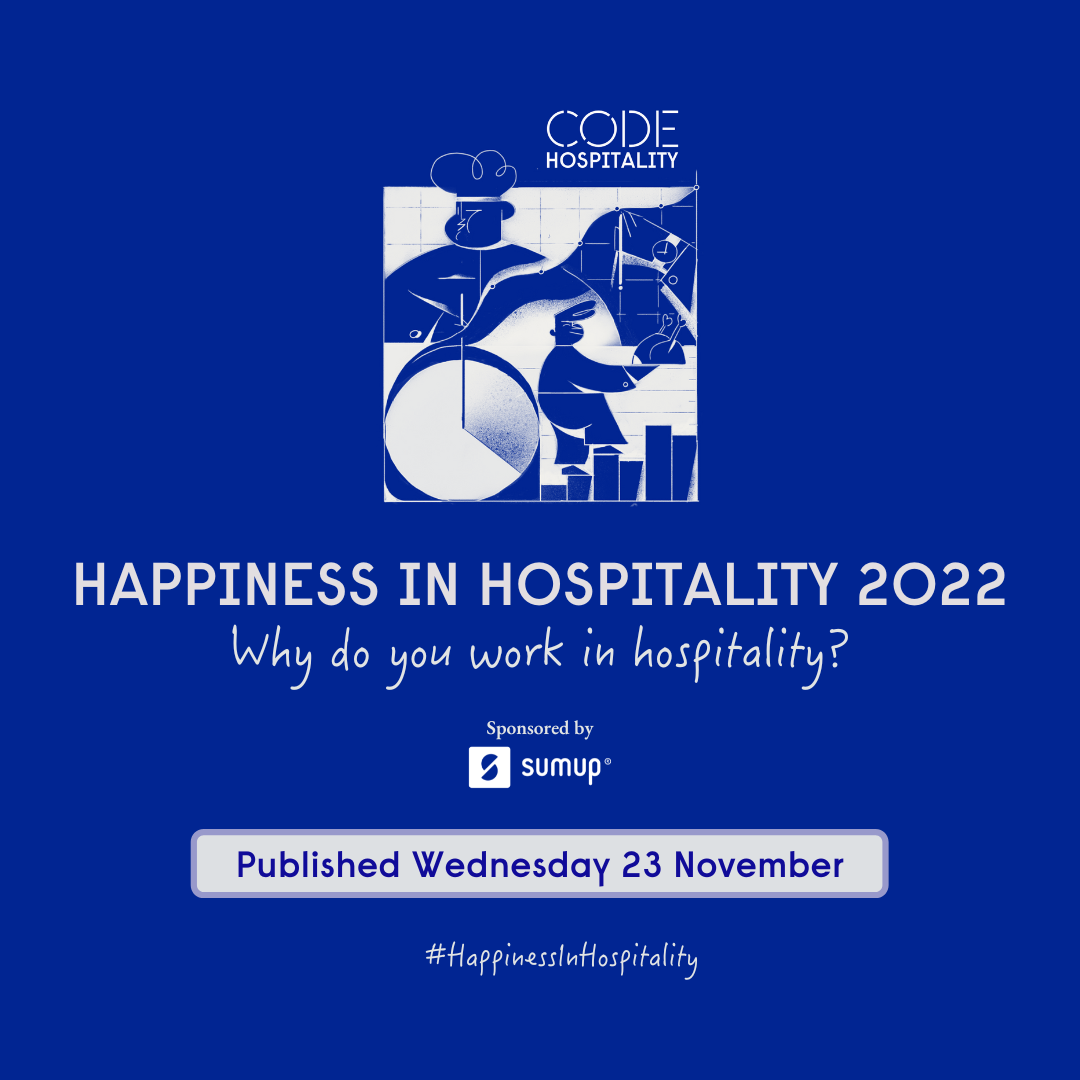 CODE Happiness in Hospitality 2022: Hawksmoor co-founder Will Beckett ...