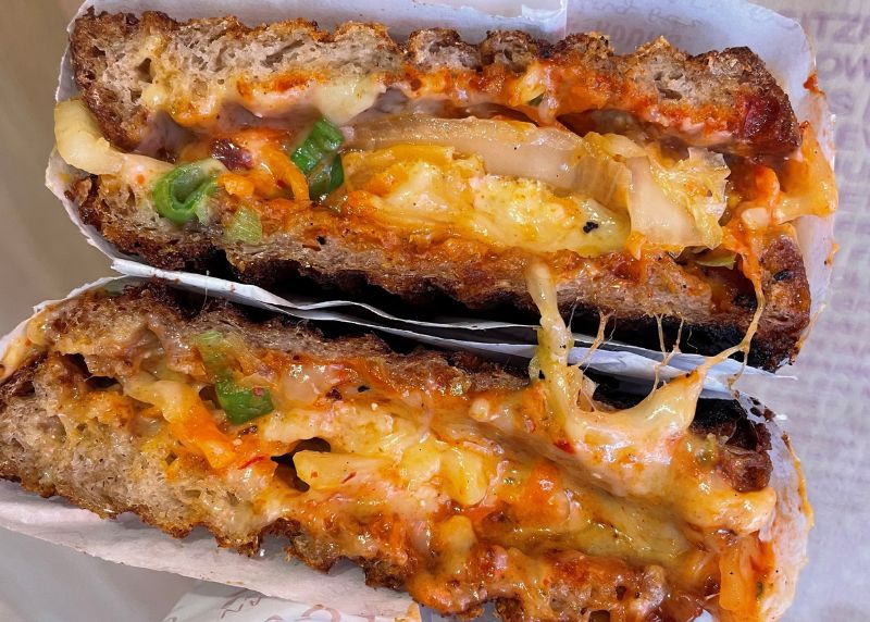 The queen of cheese shares her top ten spots for a winter toastie